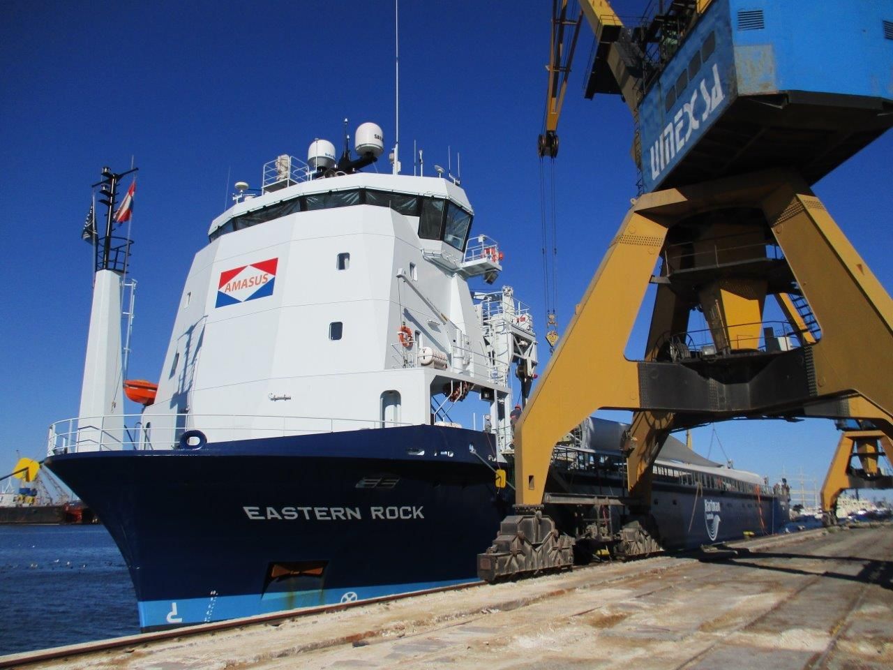 Eastern Rock - Discharge operations