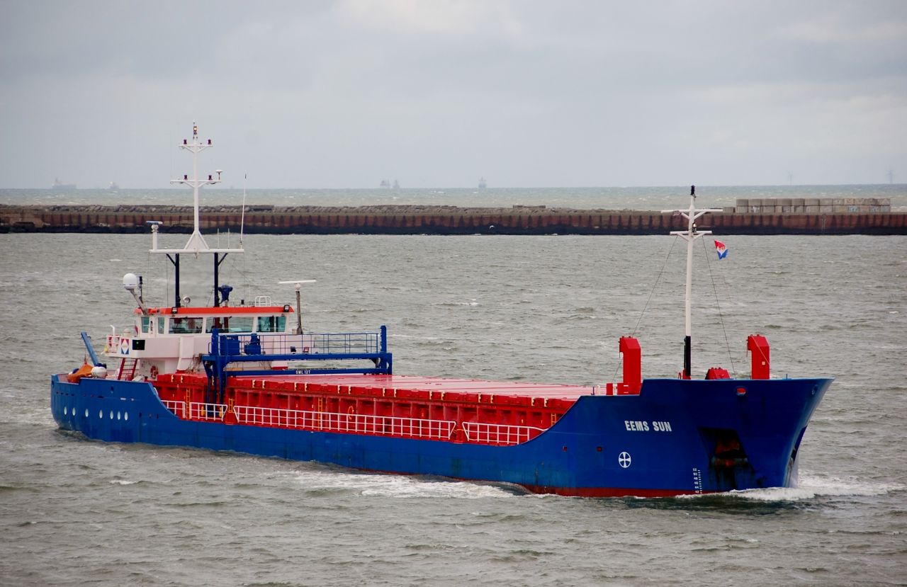 Eems Sun spotted arrival Amsterdam