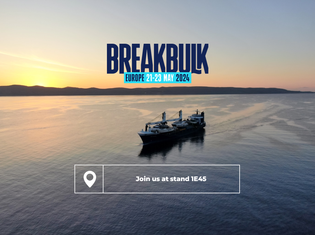 Join us at Breakbulk Europe 2024!